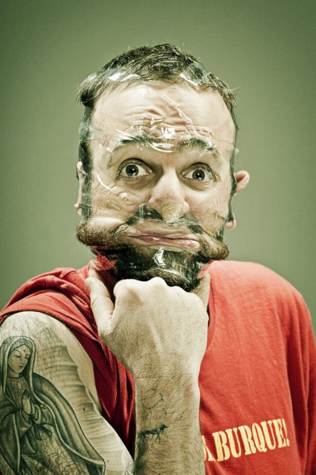 Scotch Tape Faces (30 Photos) - FunCage