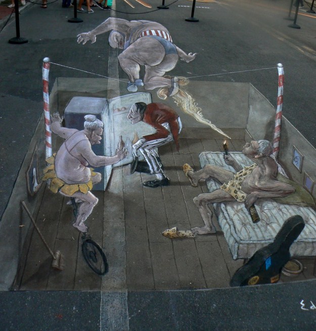 Three-Dimensional Street Art By Eduardo Relero (24 Photos) - FunCage
