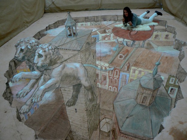 Three-Dimensional Street Art By Eduardo Relero (24 Photos) - FunCage