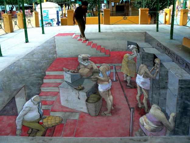 Three-Dimensional Street Art By Eduardo Relero (24 Photos) - FunCage